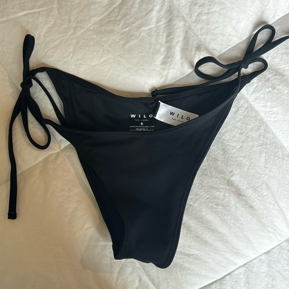 Wilo The Label | Swim | Wilo The Label Tie Bikini Bottom | Poshmark
